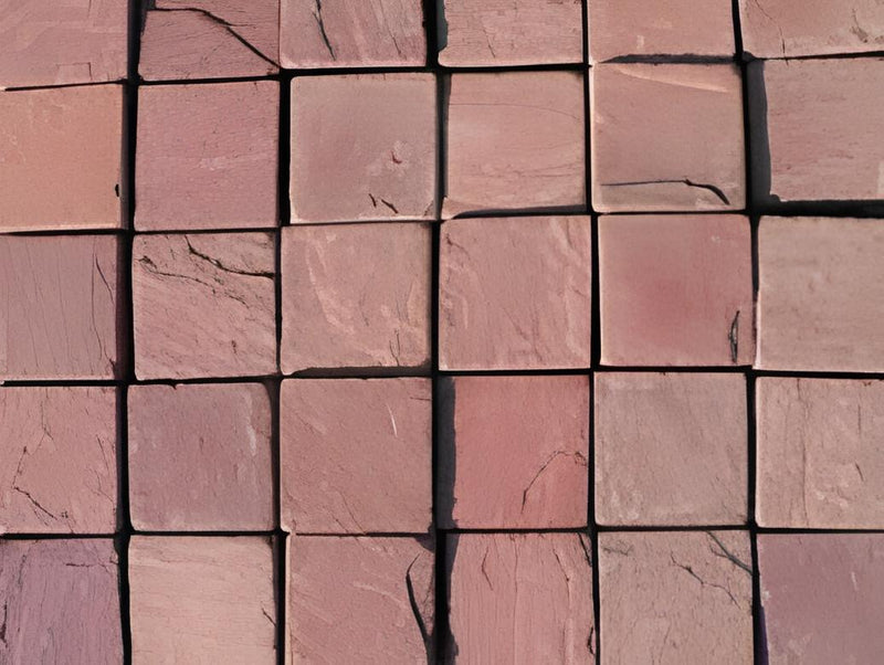 Modak Indian Sandstone Setts - 135 x 135 x 25-35mm – Stone Saver