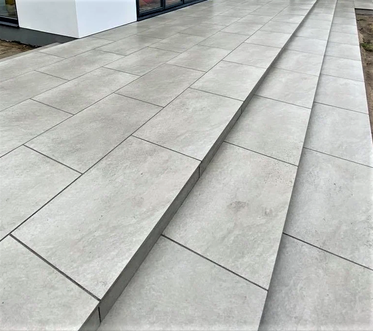 Castle - Grey Porcelain Paving Tiles - 900 x 600 x 20mm – Stone Saver