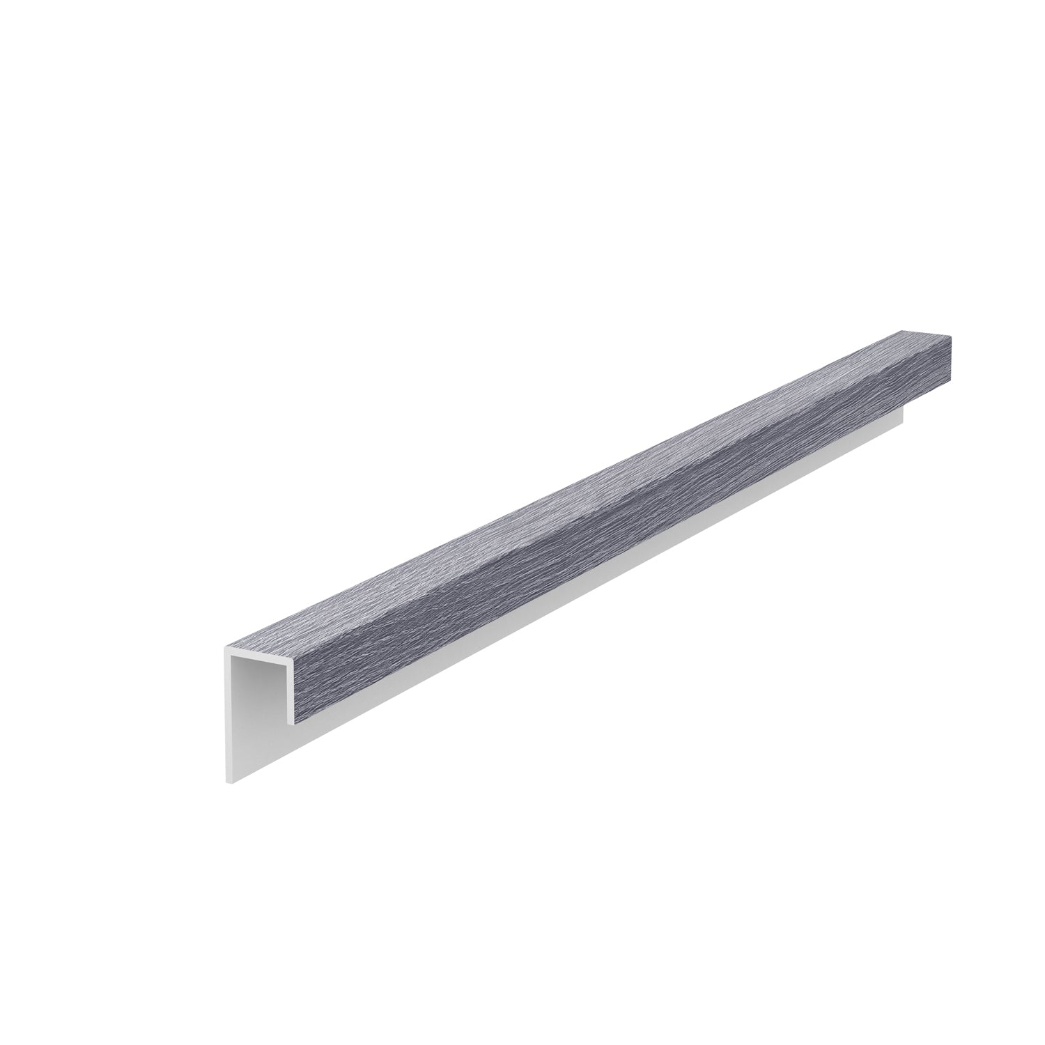 VOX Kerrafront Mid - Grey PVC Cladding - Universal Trim - 3000 x 50 mm ...