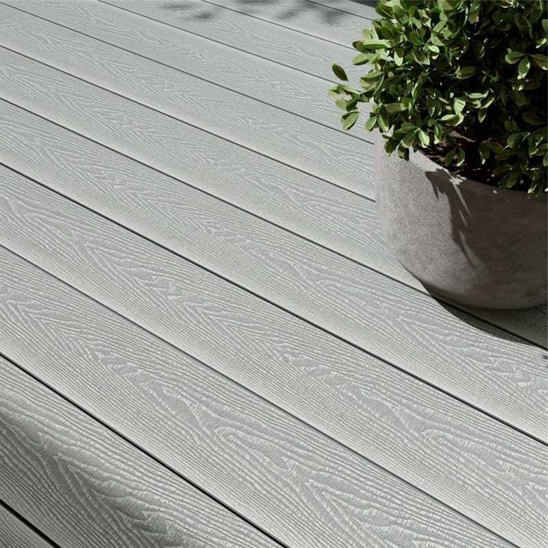 Soho Slate - Grey Composite Decking - Decking Board - 3600 x 146 x 25 – Stone Saver