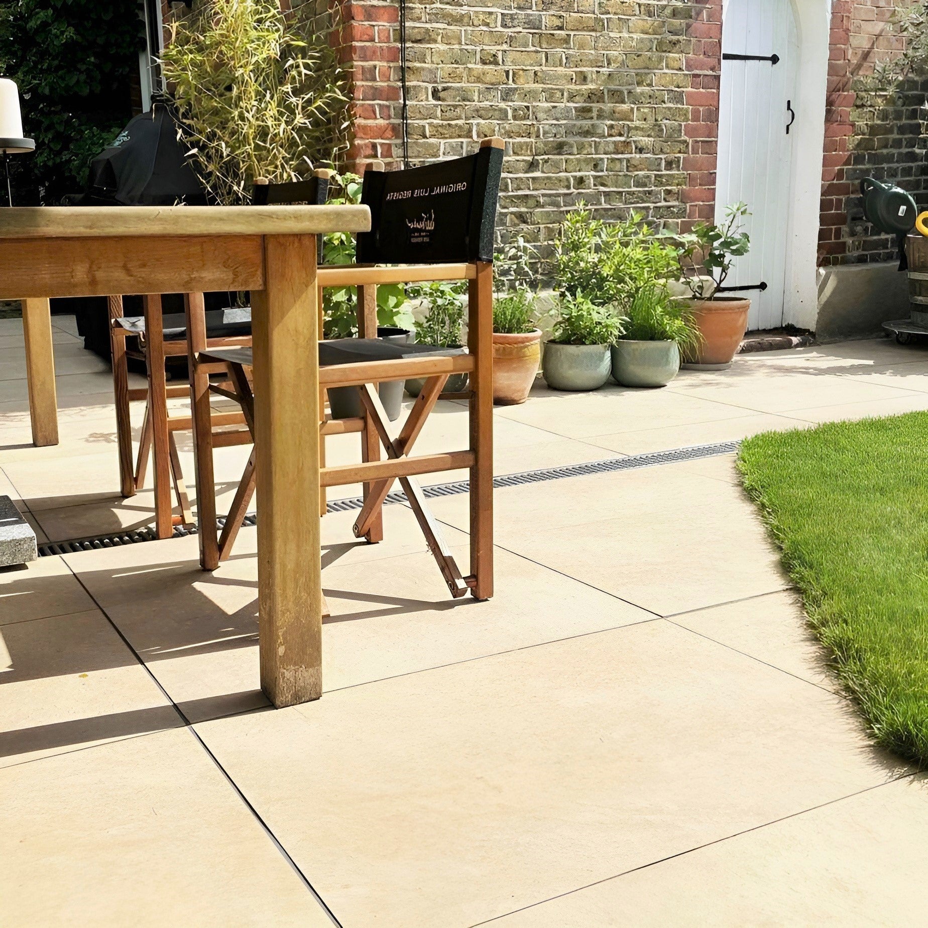 Castle - Beige Porcelain Paving Tiles - 900 x 600 x 20mm – Stone Saver