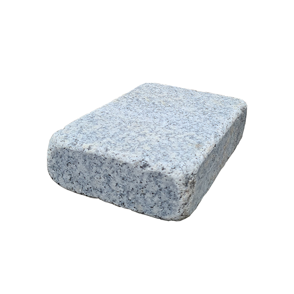 Light Grey Granite Block Paving - 210 x 140 x 50mm - Sawn, Tumbled & H ...