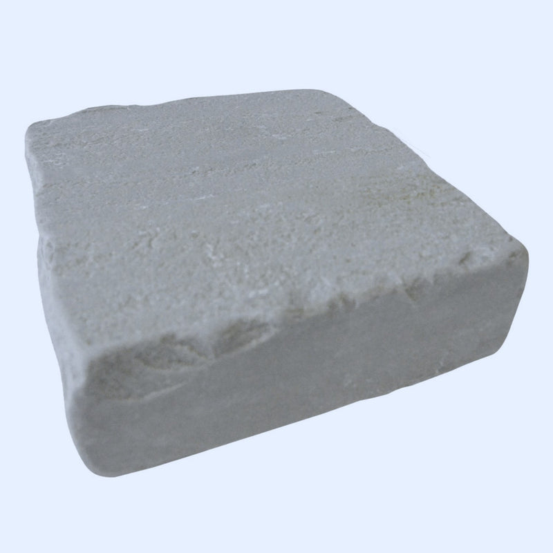 Kandala Grey Sandstone Block Paving - 150 x 150 x 50mm Pack - Sawn, Tu ...
