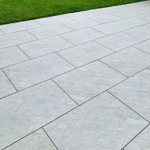 Universal - Grey Porcelain Paving Tiles - 900 x 600 x 20mm – Stone Saver