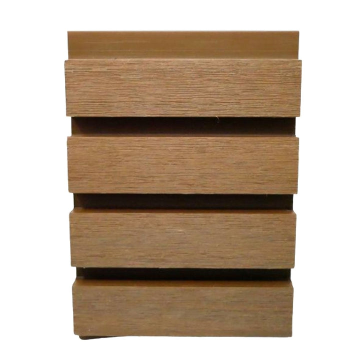 Slatted Spiced Cedar - Brown Composite Cladding - Cladding Board - 250 ...